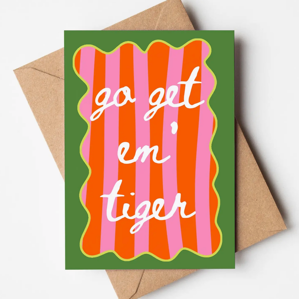Go Get Em' Tiger Card – Little Brunette Bakery
